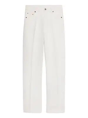 CELINE Celine Boyfriend Jeans In Heavy Cotton Twill