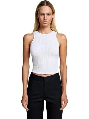 Smythe Muscle Rib Tank - Cloud Rib