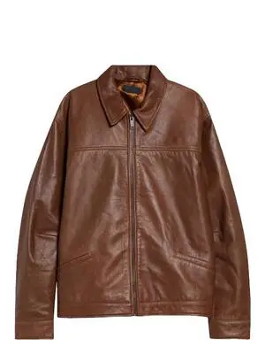 HAIKURE Jocelyne Silky Leather Jacket - Tan
