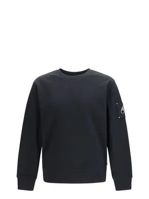 Moose Knuckles Hartsfield Crewneck Sweatshirt - Black