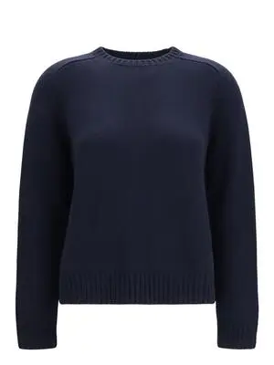 Loro Piana Parksville Cashmere Crewneck Sweater - Blue