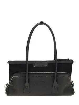 MAISON MARGIELA Maison Margiela 5AC Shoulder Bag In Leather With Logo