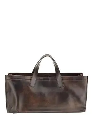 Staud Port Tote Handbag - Brown