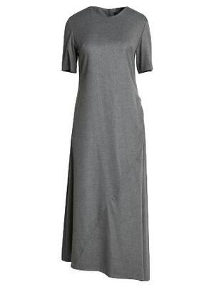 KAOS Twill Stretch Maxi Dress - Grey