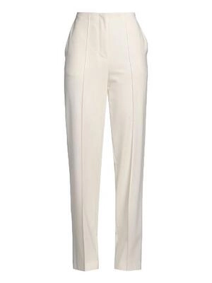 SEMICOUTURE Polyester, Virgin Wool, Elastane Pants - Ivory