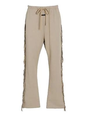 Fear Of God Pants Size Cotton, Leather - Light Grey