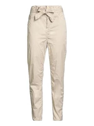 HAIKURE Khaki Cotton Stretch Tapered Pants - Beige