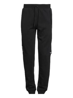 EA7 Pants Size Cotton, Polyester, Elastane - Black