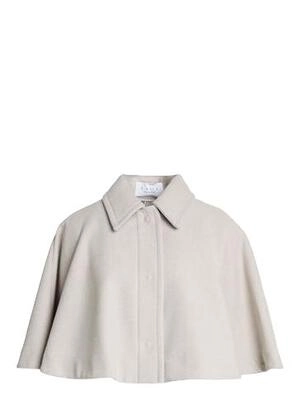 KAOS Sleeveless Cape In Polyester, Viscose, And Polyamide - Grey
