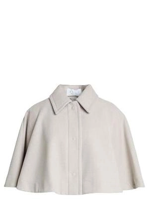 KAOS Sleeveless Cape - Light Grey