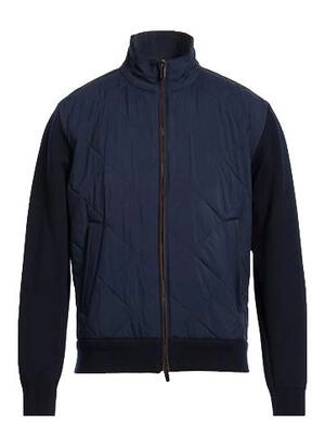 Paul & Shark Quilted Virgin Wool And Polyester Jacket - Navy