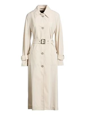 MOORER Belted Polyamide And Polyurethane Coat - Ivory