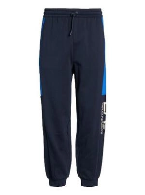 EA7 Pants Size Cotton, Elastane - Blue