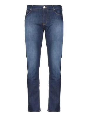 Emporio Armani Cotton Elastane Jeans - Blue