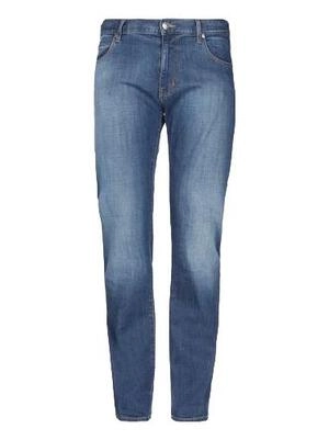 Emporio Armani Cotton Elastane Jeans - Blue