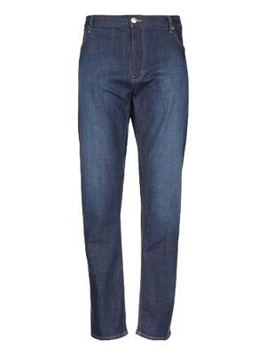Emporio Armani Cotton Elastane Jeans - Blue