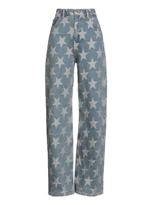 SANDRO Sandro Embroidered Star Jeans