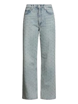 RAG & BONE RAG & BONE Embellished Straight-Leg Denim Jeans