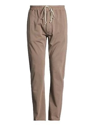 Rick Owens Pants Taupe Size Cotton - Grey