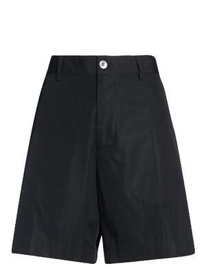 Dsquared2 Cotton Poplin High-waisted Shorts - Black