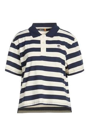 Timberland TIMBERLAND Polo Shirt With Embroidered Logo And Striped Pattern Navy