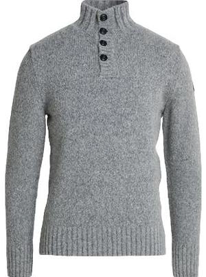Paul & Shark Wool Blend Knit Sweater - Grey
