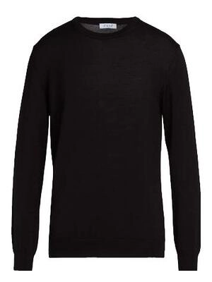 EXTE Wool And Acrylic Crewneck Sweater - Black