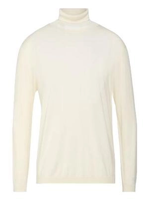 LARDINI LARDINI Wool, Silk, And Cashmere Turtleneck Sweater