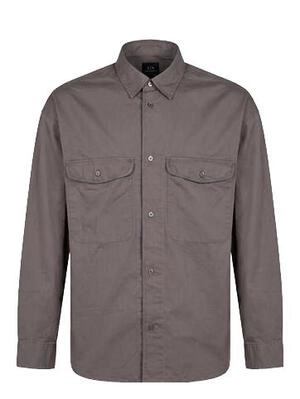 Armani Exchange Shirt Size Cotton - Grey