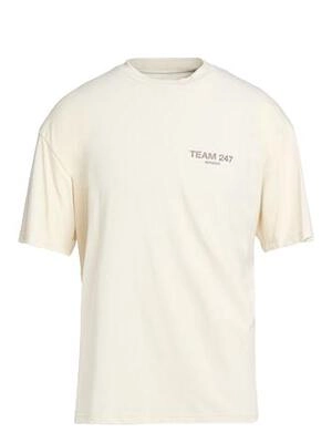 REPRESENT Man T-shirt Ivory Size Xl Polyester, Lyocell, Elastane