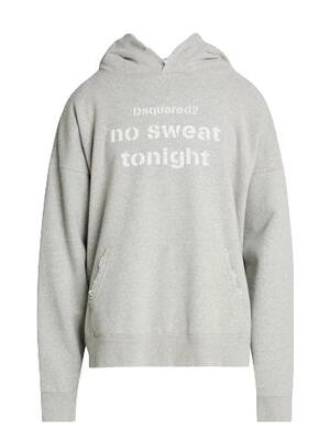 Dsquared2 Oversized Hooded Sweatshirt - Grey