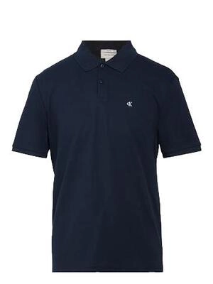 Calvin Klein Polo Shirt Size Cotton - Blue