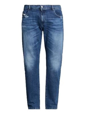 DIESEL® Tapered Jeans In Medium Wash - Blue