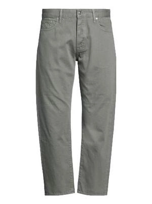 Armani Exchange Straight-leg Jeans With Embroidered Logo - Green