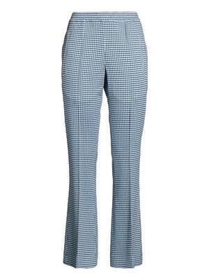 Marni Jacquard Knit Flared Pants - Blue