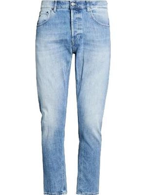 DONDUP Cotton Elastomultiester Tapered Jeans - Blue