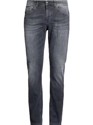 DONDUP Cotton Elastane Tapered Jeans - Grey