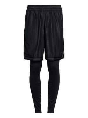 Nike Pants Charcoal Size Polyester, Elastane - Grey
