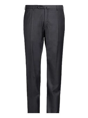 INCOTEX INCOTEX Charcoal Virgin Wool Tailored Pants
