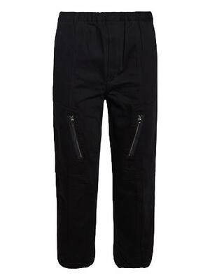 Emporio Armani Cotton Tapered Leg Jeans - Black