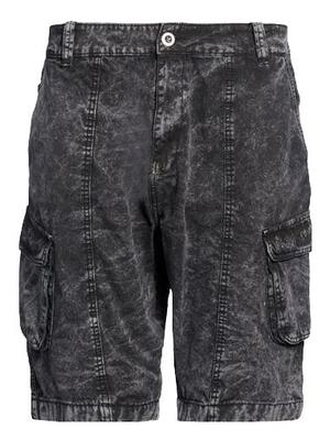 Alpha Industries Charcoal Cotton Cargo Shorts - Grey