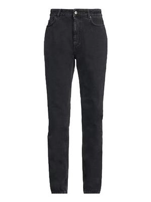 BURBERRY BURBERRY Charcoal Cotton Tapered Jeans
