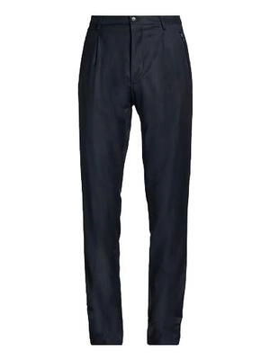 Etro Midnight Wool Tailored Pants - Blue