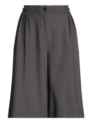 TWINSET Polyester, Viscose, And Elastane Bermuda Shorts - Grey