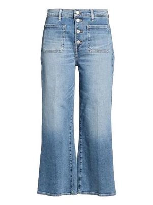 7 For All Mankind Wide-leg Jeans - Blue