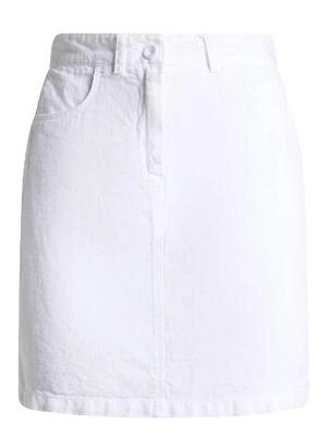 120% Lino Linen Pencil Skirt - White