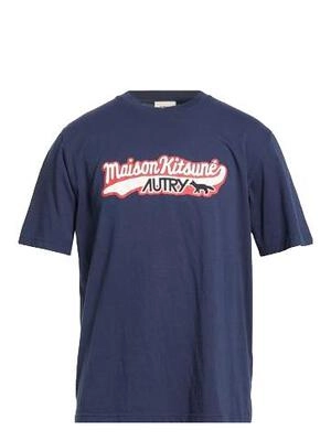 AUTRY X Maison Kitsuné T-shirt Size Cotton - Navy