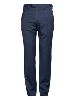 Sandro Midnight Wool Tailored Pants - Blue