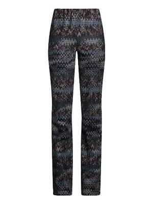 Missoni Flared Crochet-knit Pants - Blue