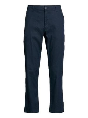 BOSS Pants Size Linen, Polyester - Blue